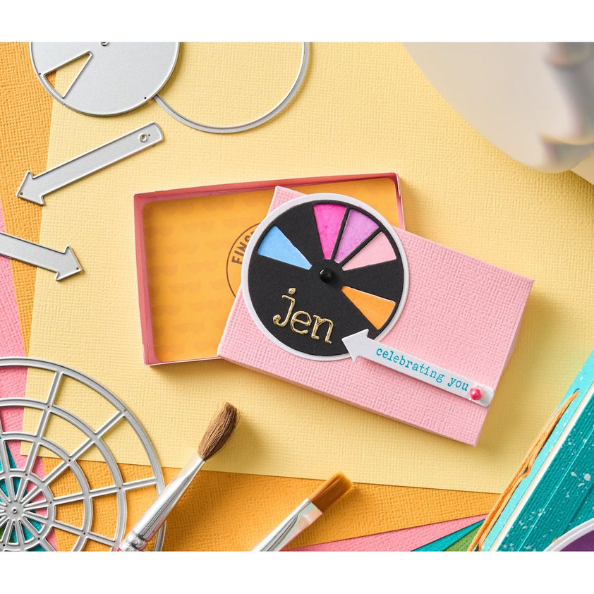 Sizzix Rainbow Wheels Die and Stencil Bundle – Simon Says Stamp