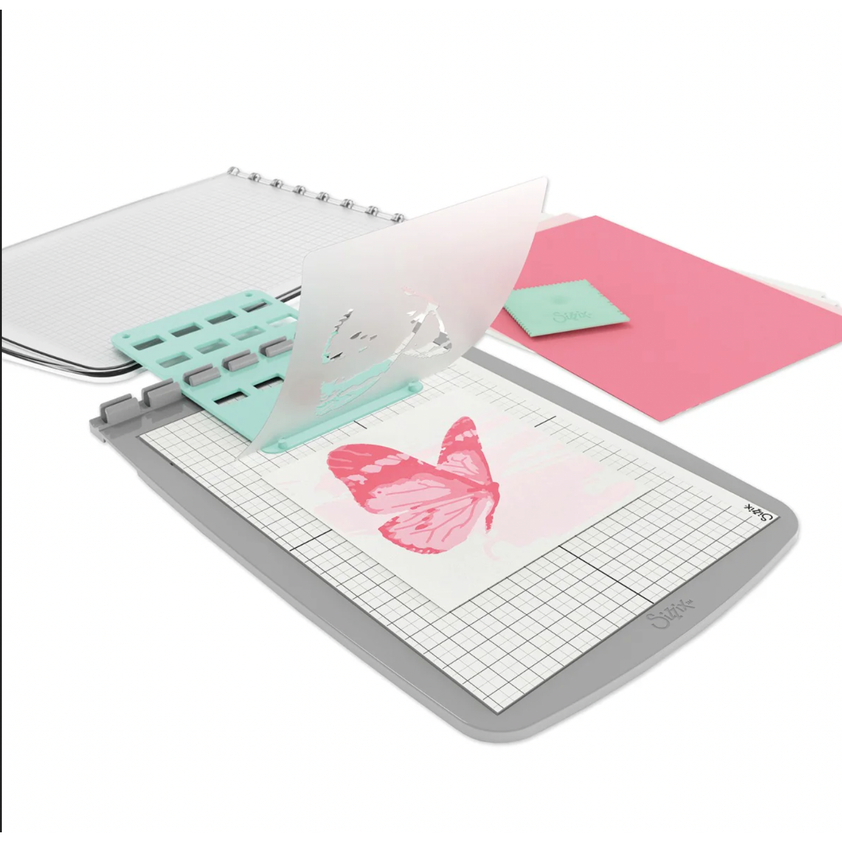 Sizzix Stencil and Stamp Tool with Hinge Adapter Bundle – Simon Says Stamp