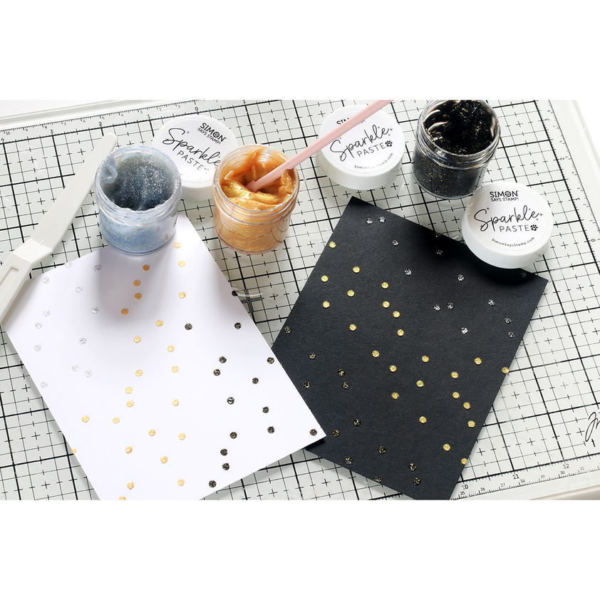 Simon Says Stamp Sparkle Paste Silver st0181 And Everything Nice