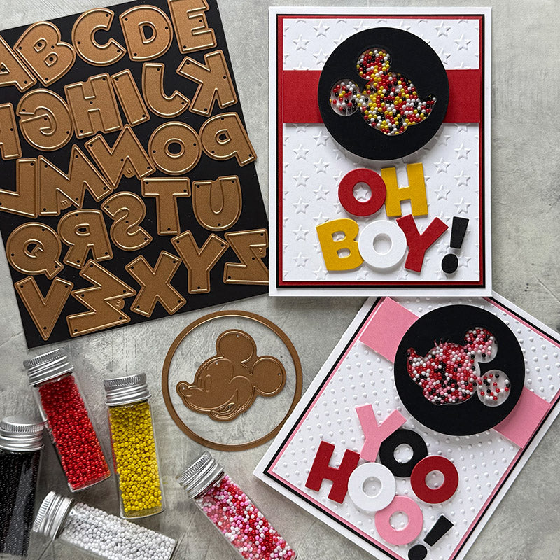 Spellbinders Classic Mouse Alphabet and Numbers Die Bundle – Simon Says ...