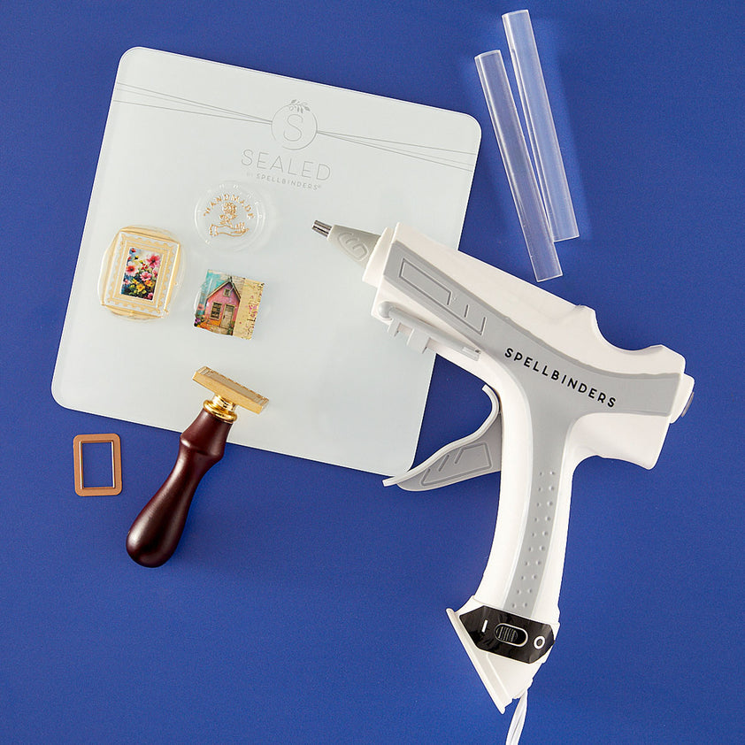 Spellbinders Clear Seal Maker Tool and Glass Mat Bundle – Simon Says Stamp
