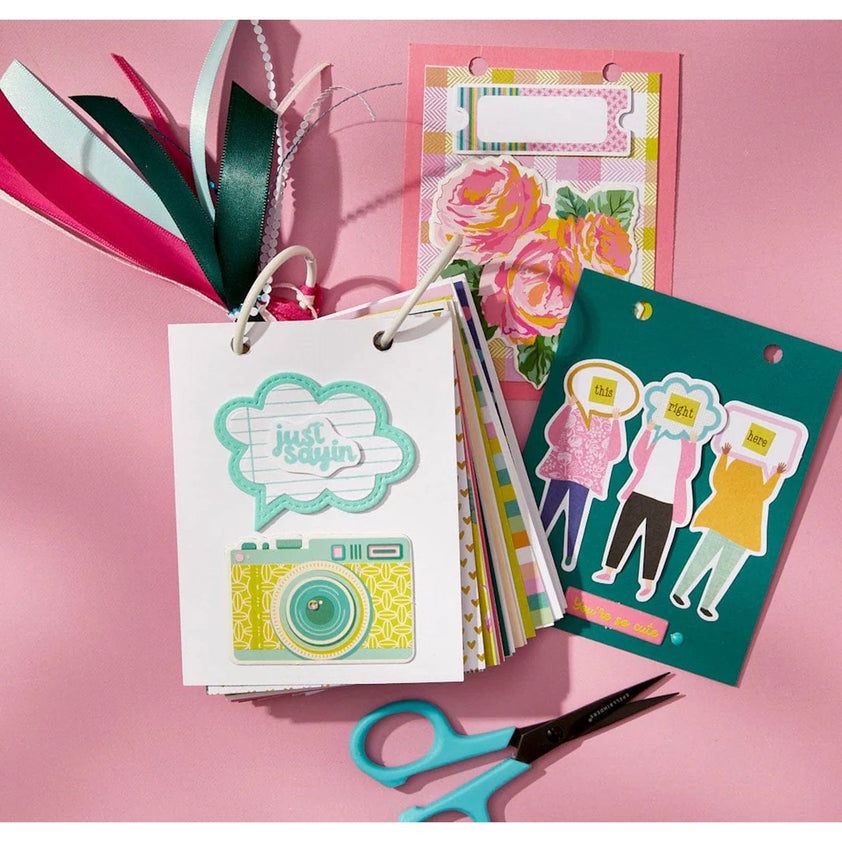 Spellbinders Color Swatch Petal, Wheel, Names, Stamp, Die and Ring Bun ...