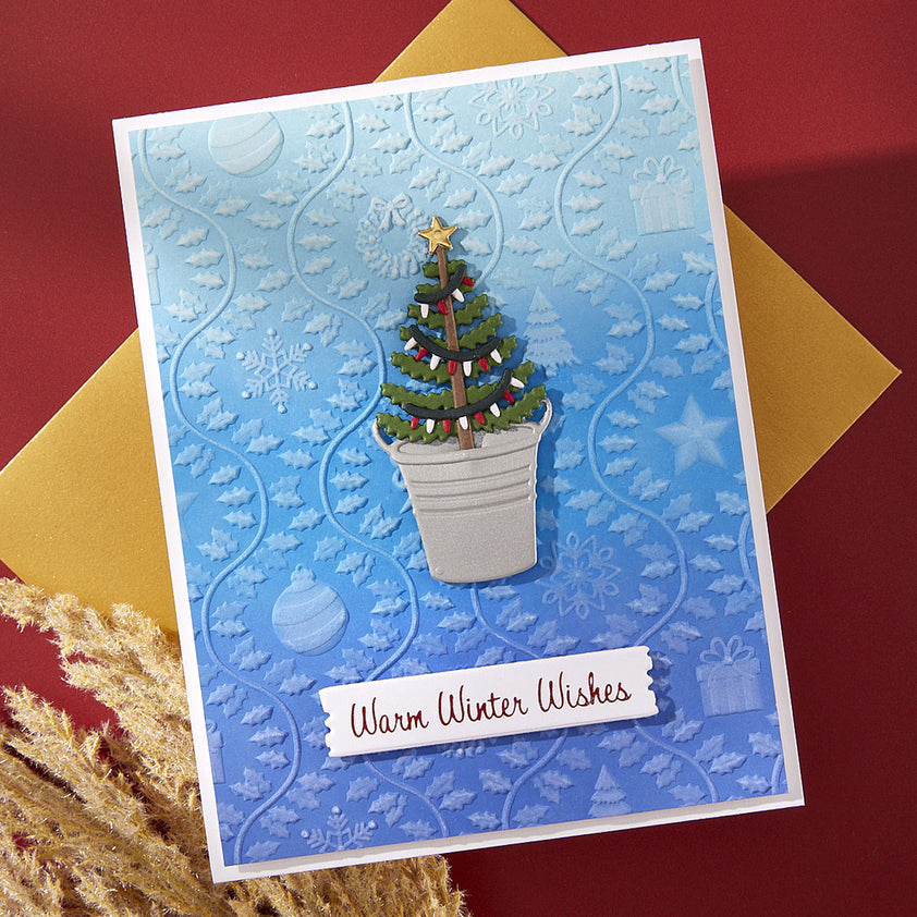Spellbinders Country Christmas 3D Embossing Folder e3d-144 – Simon Says ...