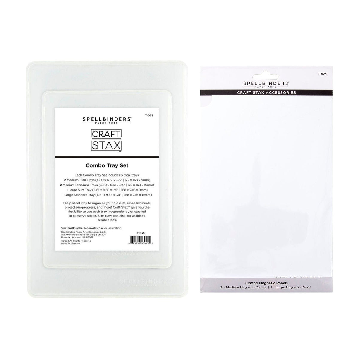 Spellbinders Craft Stax Combo Tray and Panel Bundle – Simon Says Stamp