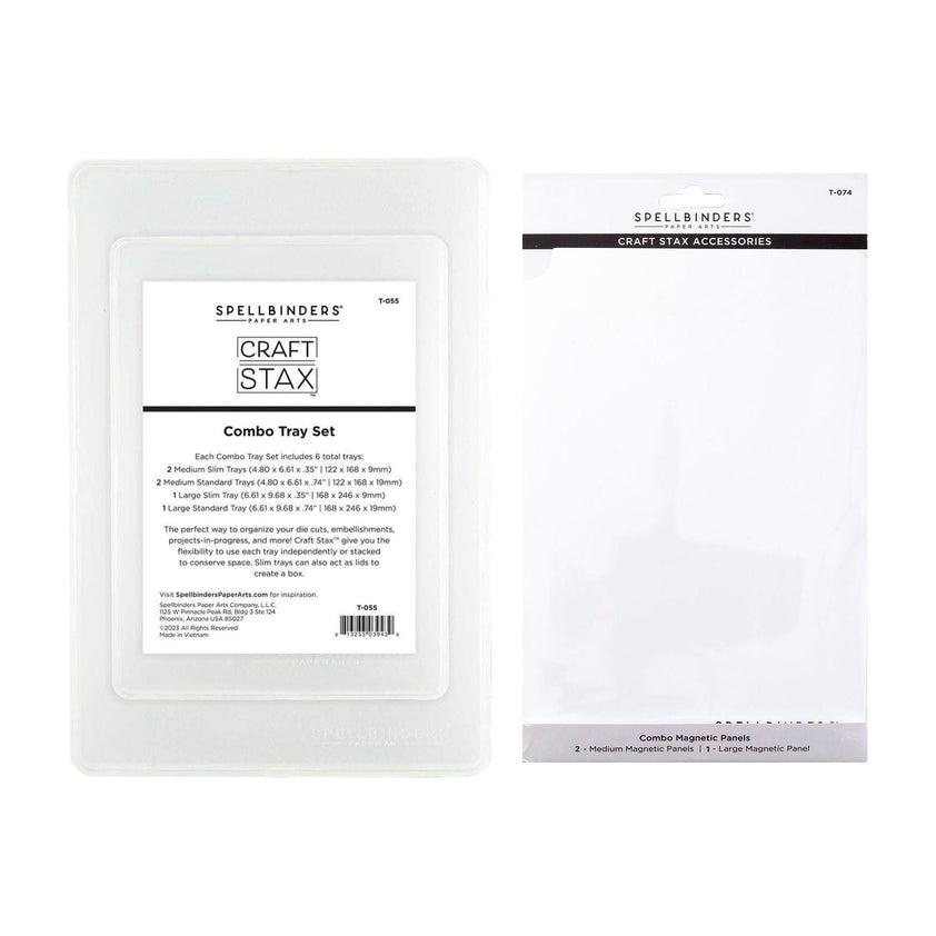 Spellbinders Craft Stax Combo Tray and Panel Bundle – Simon Says Stamp