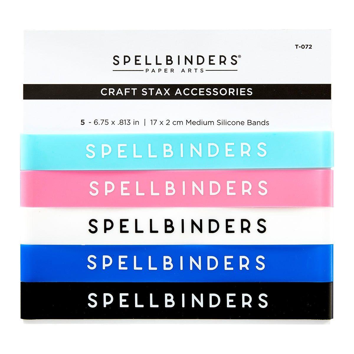 Spellbinders Craft Stax Silicone Bands Medium t-072 – Simon Says Stamp