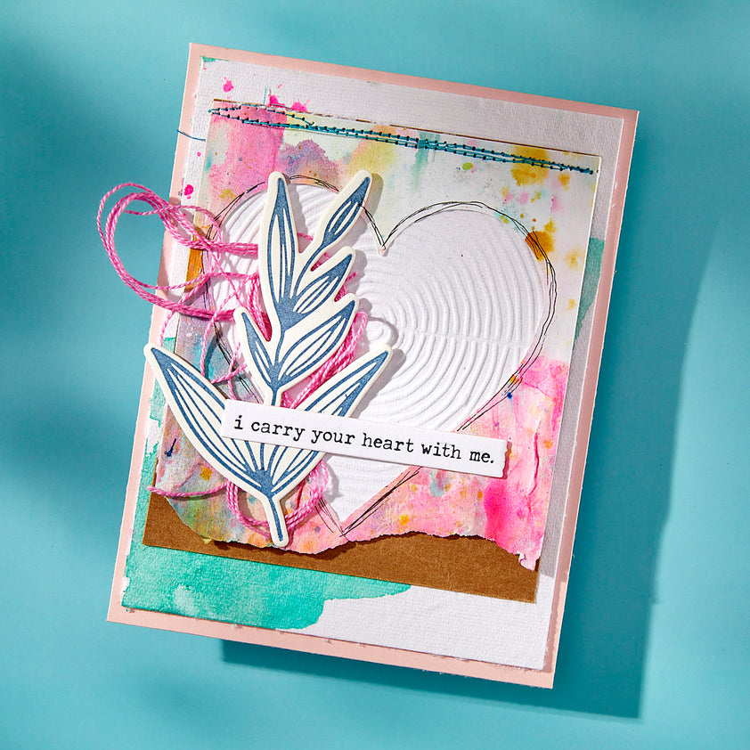 Spellbinders Lined Circles Embossing Folder ses-066 – Simon Says Stamp