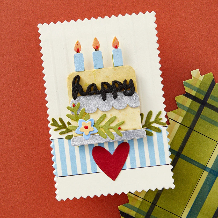 Spellbinders Pinking Birthday Rectangles Etched Dies s5-656 – Simon ...