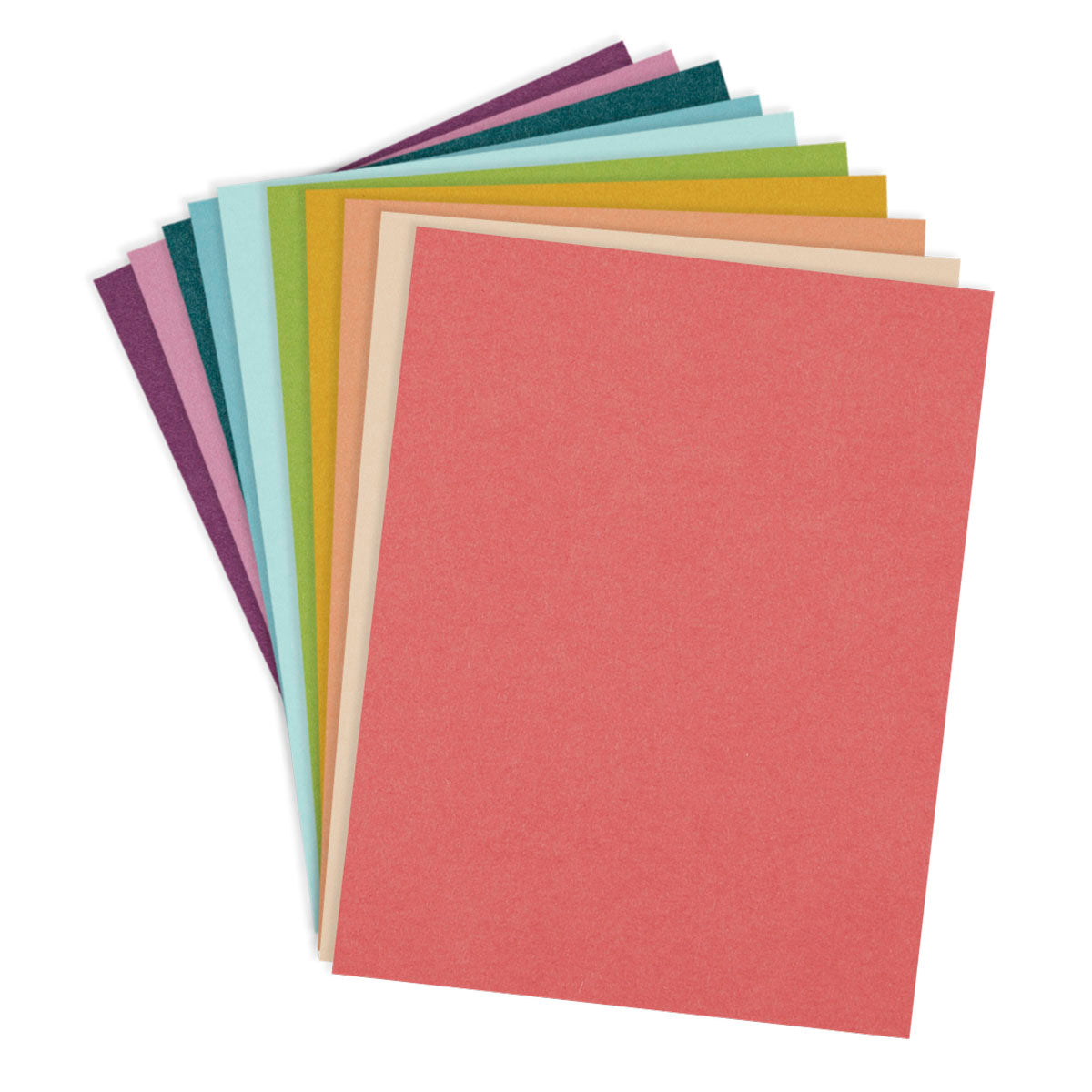 Spellbinders Rainbow Hues Assortment ColorWheel 8.5x11 Cardstock csa-0 ...