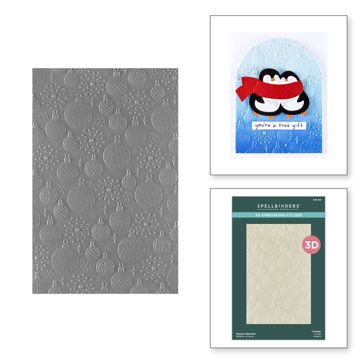 Embossing Folders Spellbinders - Sweater Weather Embossing Folder From ...
