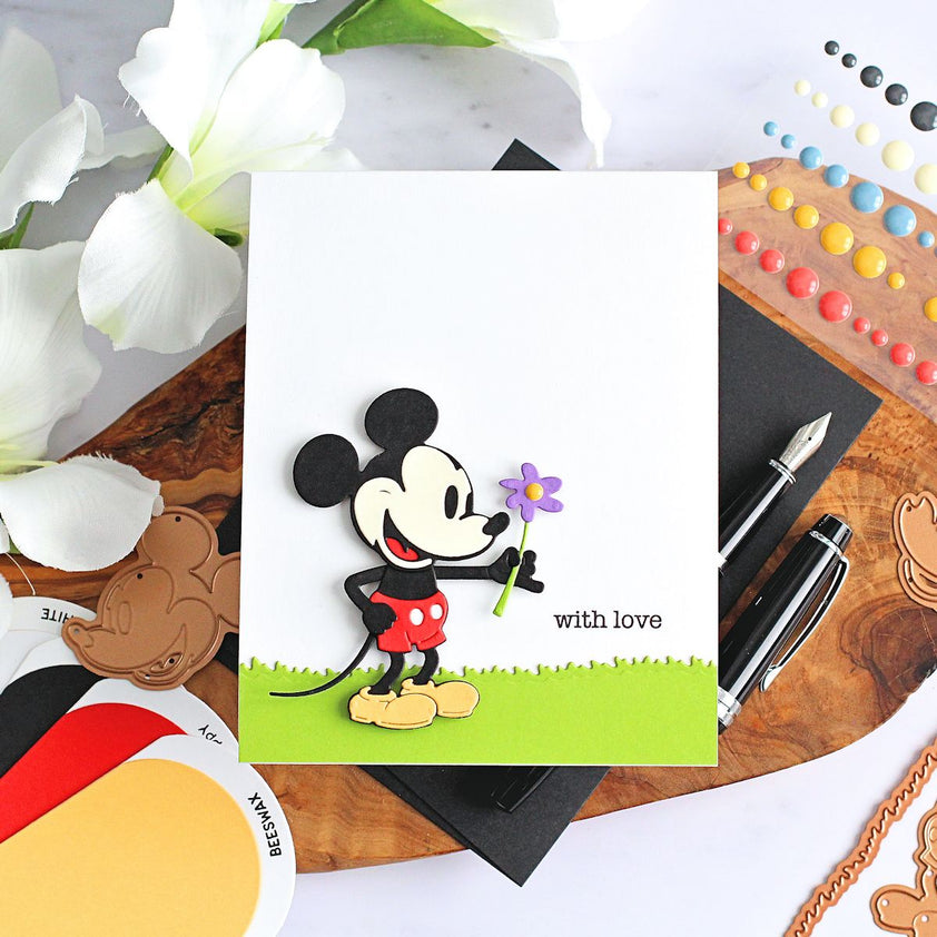 Spellbinders Steamboat Willie Minnie Mickey Mouse Duo Etched Dies s6-2 ...