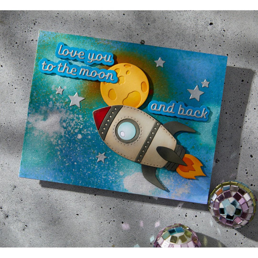 Spellbinders To the Moon Etched Dies s4-1418 – Simon Says Stamp