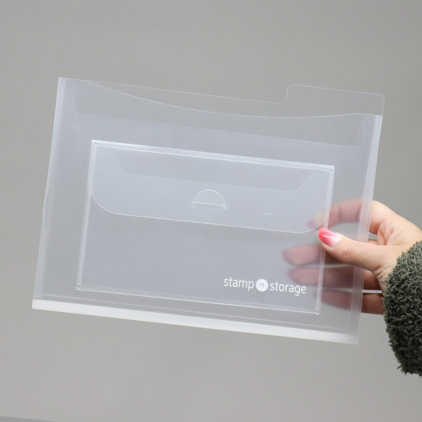 Stamp N Storage 9.5x7 Storage Pocket Plus storage-Pocket-9.5x7-Plus ...