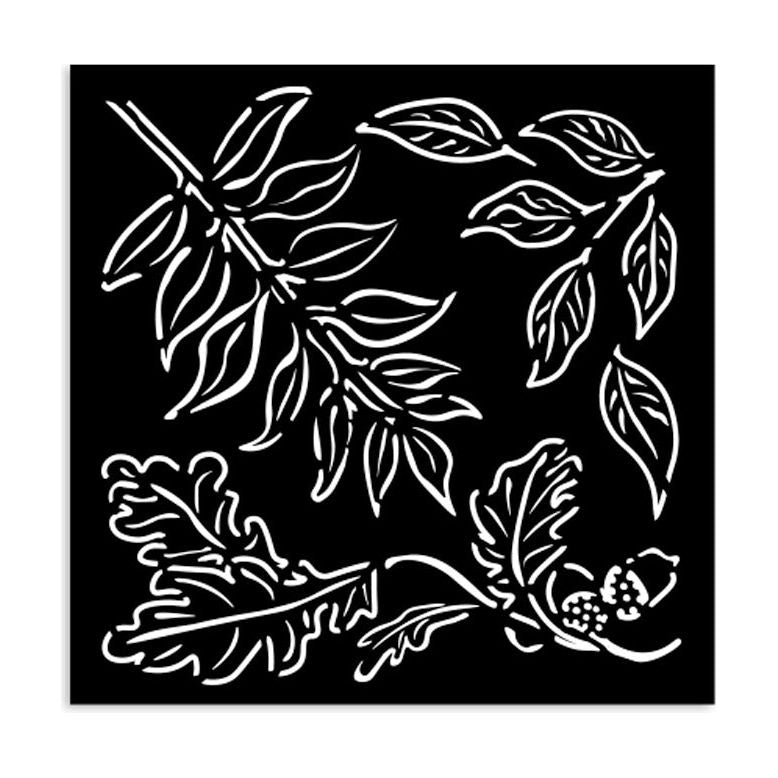 Stamperia Acorns Small Stencil kstds15 – Simon Says Stamp