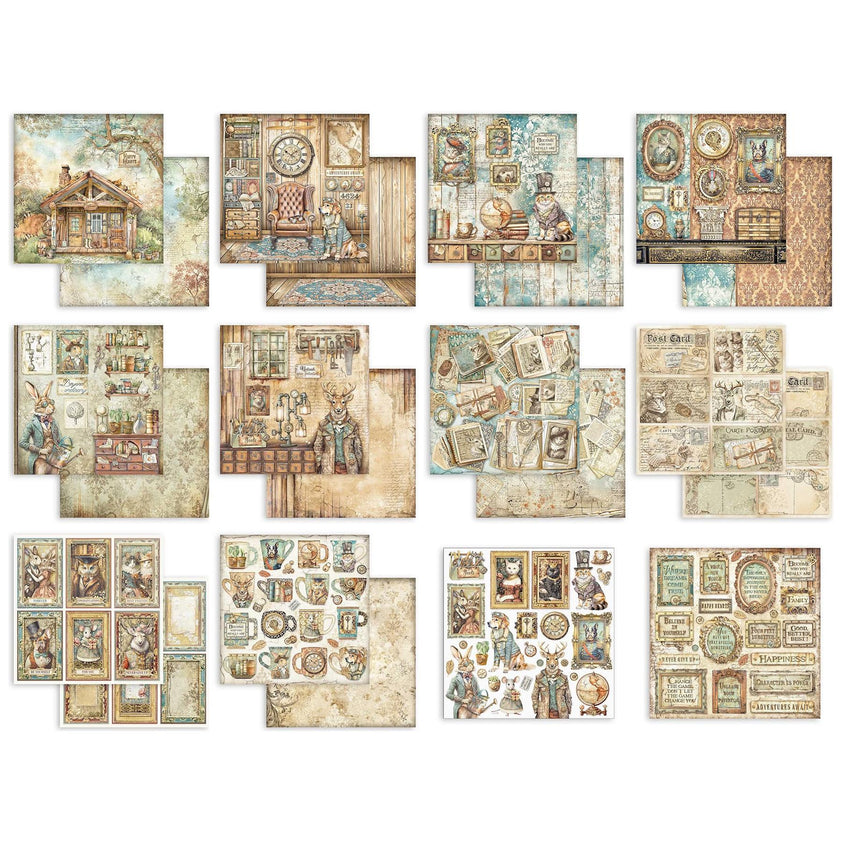 Stamperia Alterego 8x8 Paper sbbs115 – Simon Says Stamp