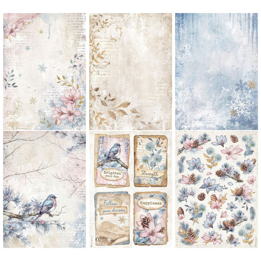 Stamperia Create Happiness Dewdrops A4 Rice Paper Pack dfsa4xdd ...