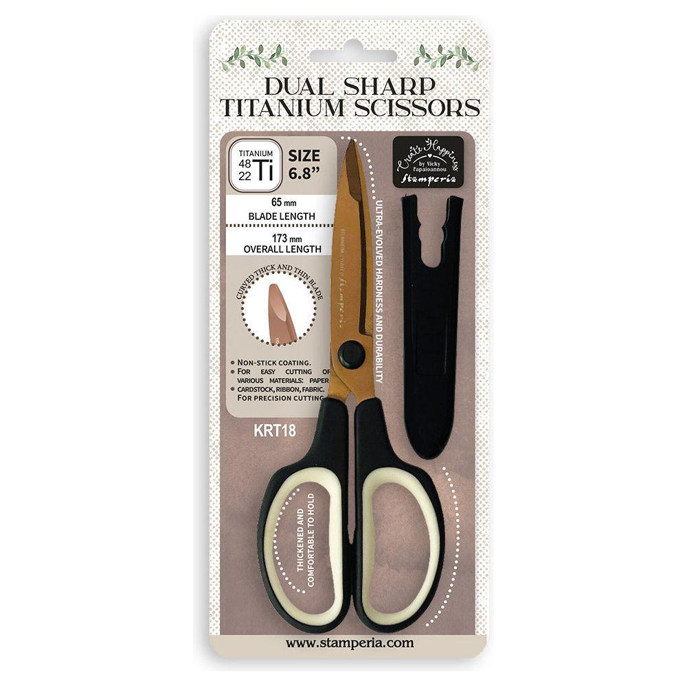 Stamperia Create Happiness Titanium Dual Sharp Scissors krt18 – Simon ...