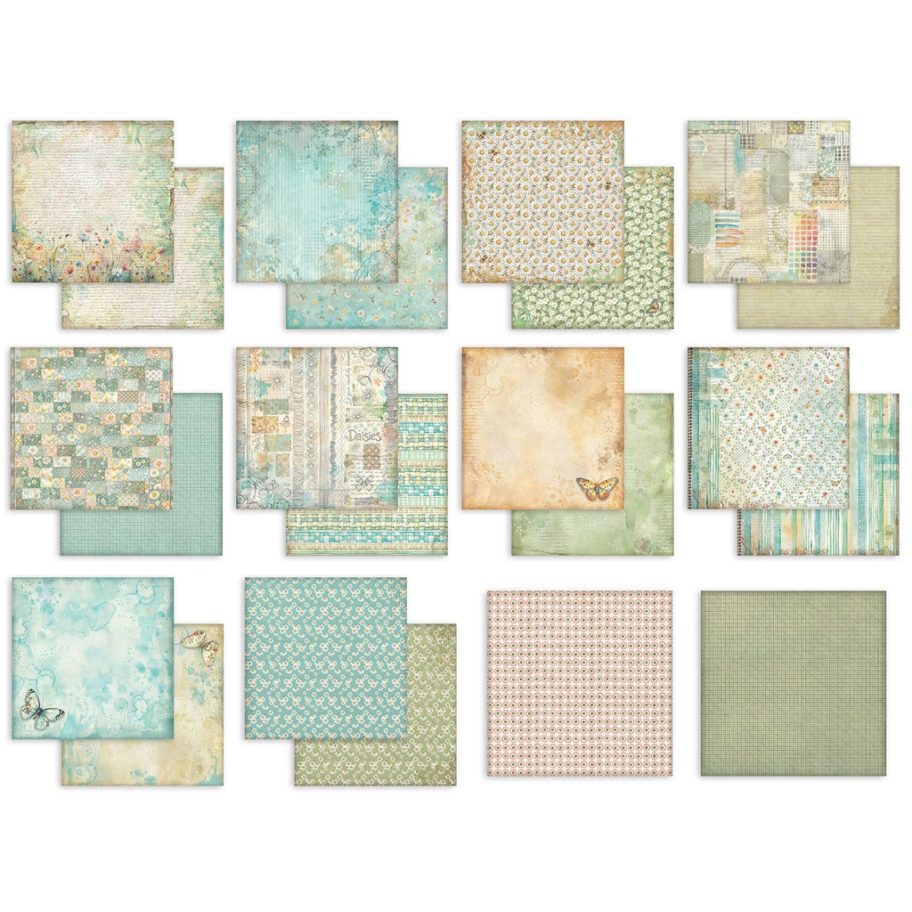 Stamperia Daisy Art 12x12 Background Paper sbbl183 – Simon Says Stamp