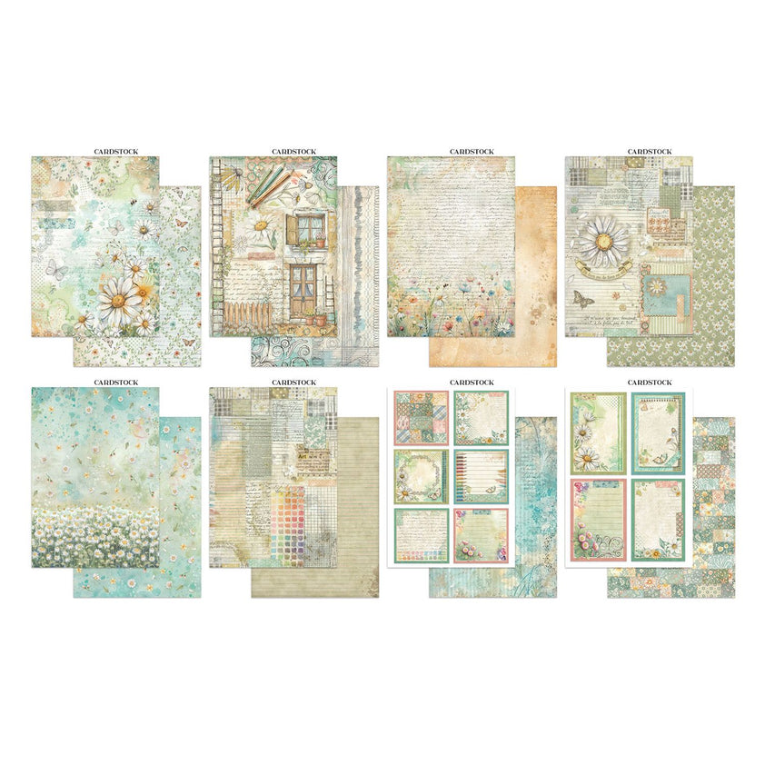 Stamperia Daisy Art Junk Journal sbjk14 – Simon Says Stamp