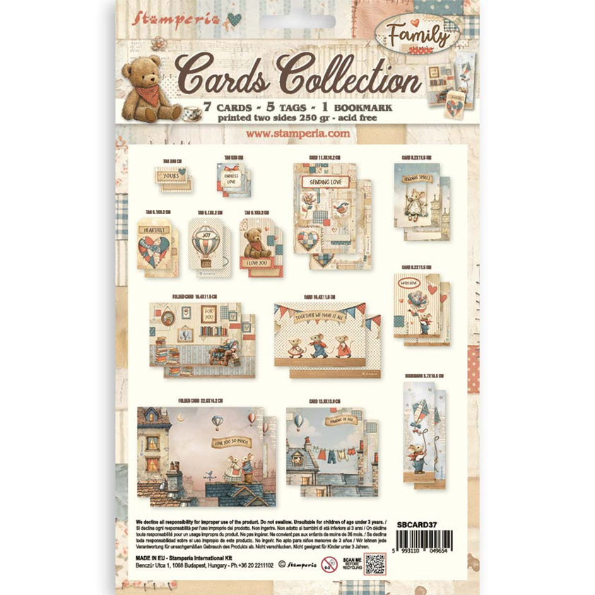 Stamperia Family Cards Collection sbcard37 – Simon Says Stamp