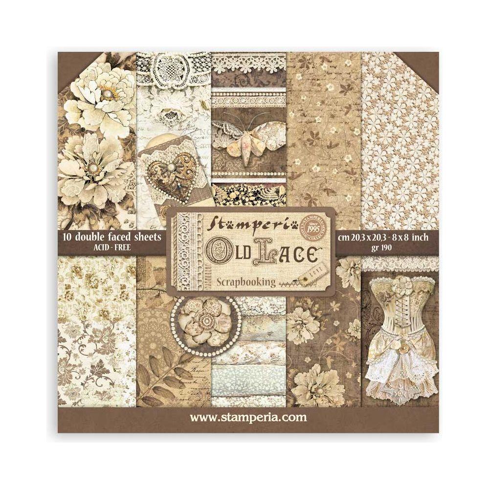 Stamperia Old Lace 8x8 Paper sbbs116 – Simon Says Stamp