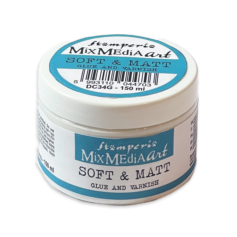 Stamperia Soft and Matt Glue And Varnish dc34g – Simon Says Stamp