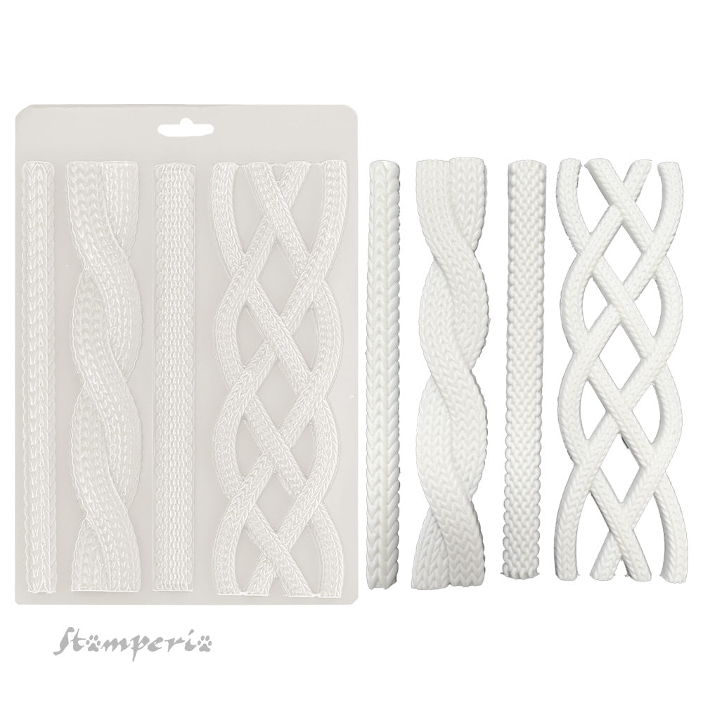 Stamperia Whispering Woods Cords A5 Soft Mold k3pta5677 – Simon Says Stamp