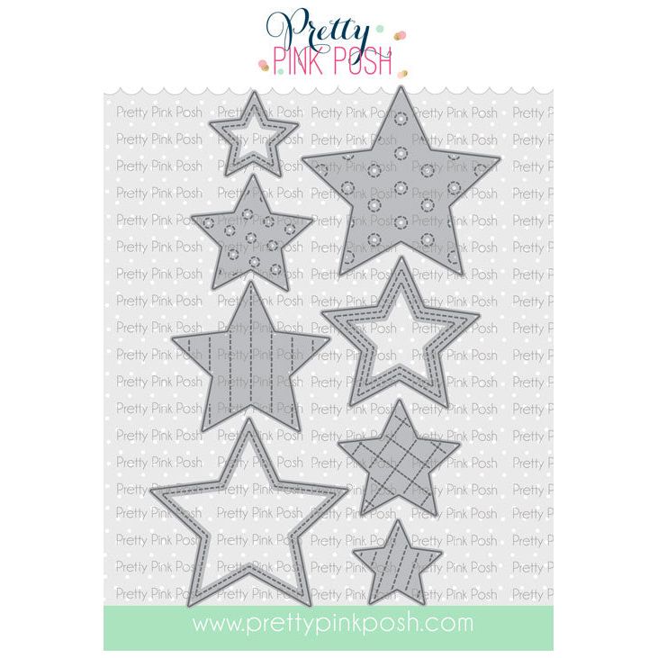 Pretty Pink Posh Stitched Stars Dies – Simon Says Stamp