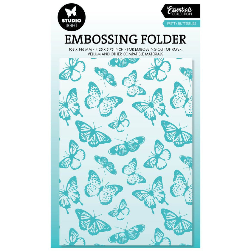Studio Light Pretty Butterflies Embossing Folder sl-es-emb26 – Simon ...