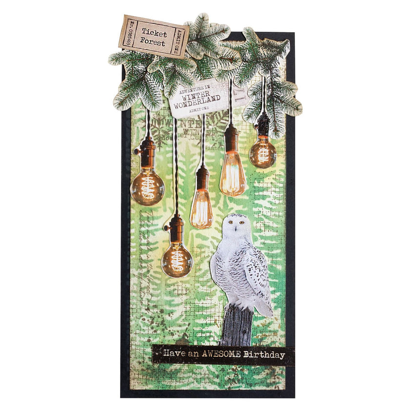 Studio Light Snowy Winter Times Grunge Stamp sl-gr-stamp682* – Simon ...