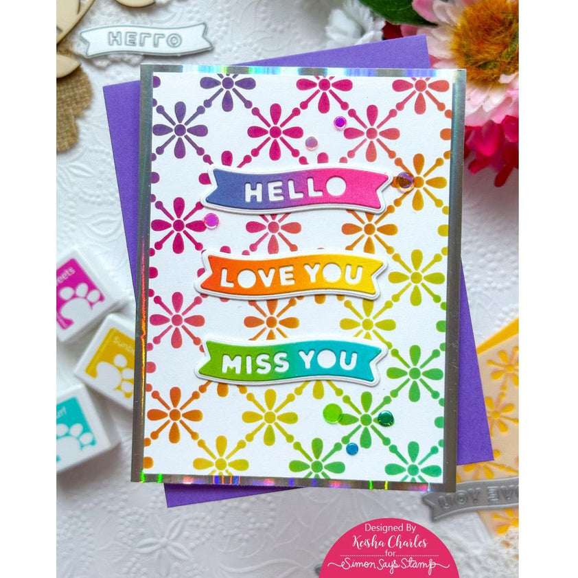 Simon Says Stamp Embellishment Mix Summer Blooms 0624sb Sunny Vibes