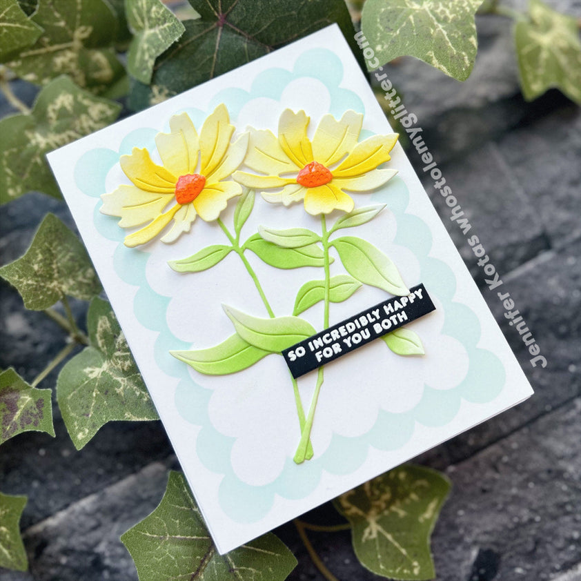 Simon Says Stamp Sunrise Stem Wafer Dies s852 Out Of This World