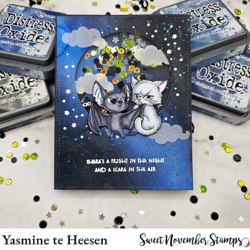 Sweet November Stamps Midnight and Luna Clear Stamp Set sns-ml-hw-25 ...