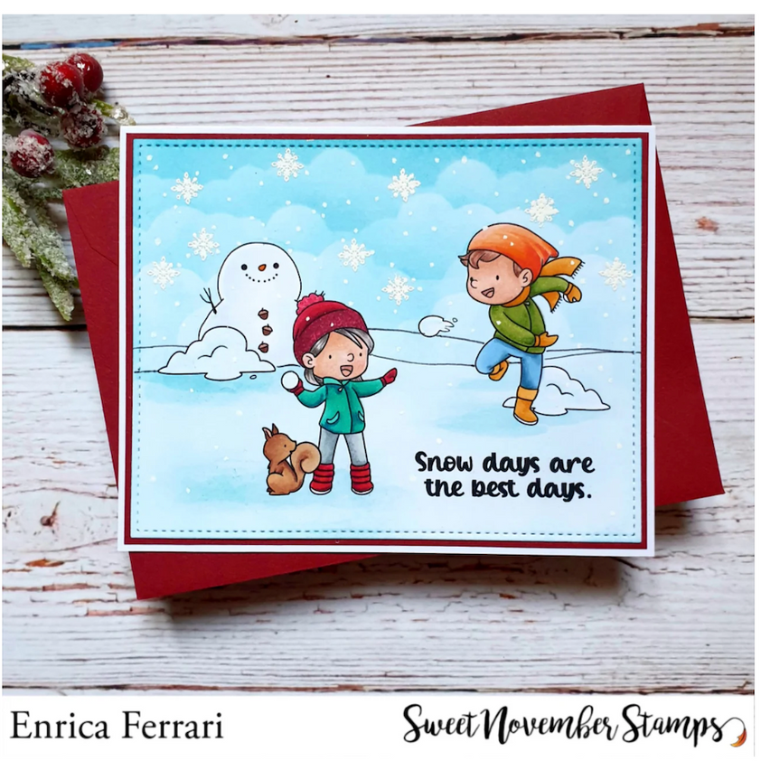 Sweet November Stamps Snow Days Clear Stamp Set sns-sd-wn-25 – Simon ...