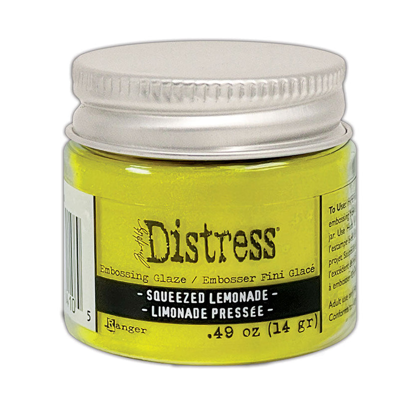 Tim Holtz Distress Embossing Glaze Squeezed Lemonade Ranger tde84105 ...