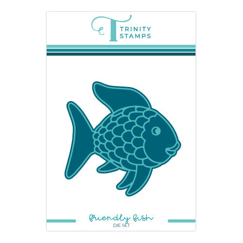 Trinity Stamps Friendly Fish Die Set tmd-233 – Simon Says Stamp