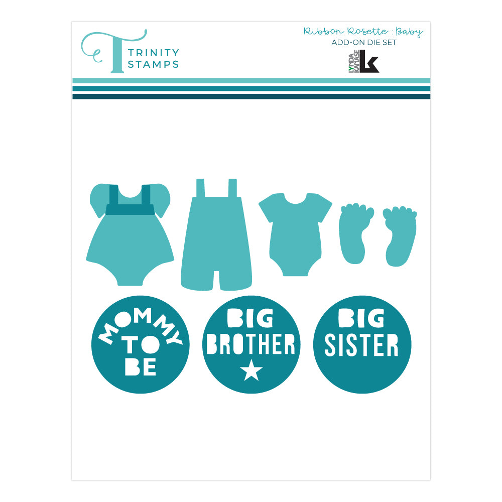 Trinity Stamps Ribbon Rosette Baby Die Set tmd-300 – Simon Says Stamp