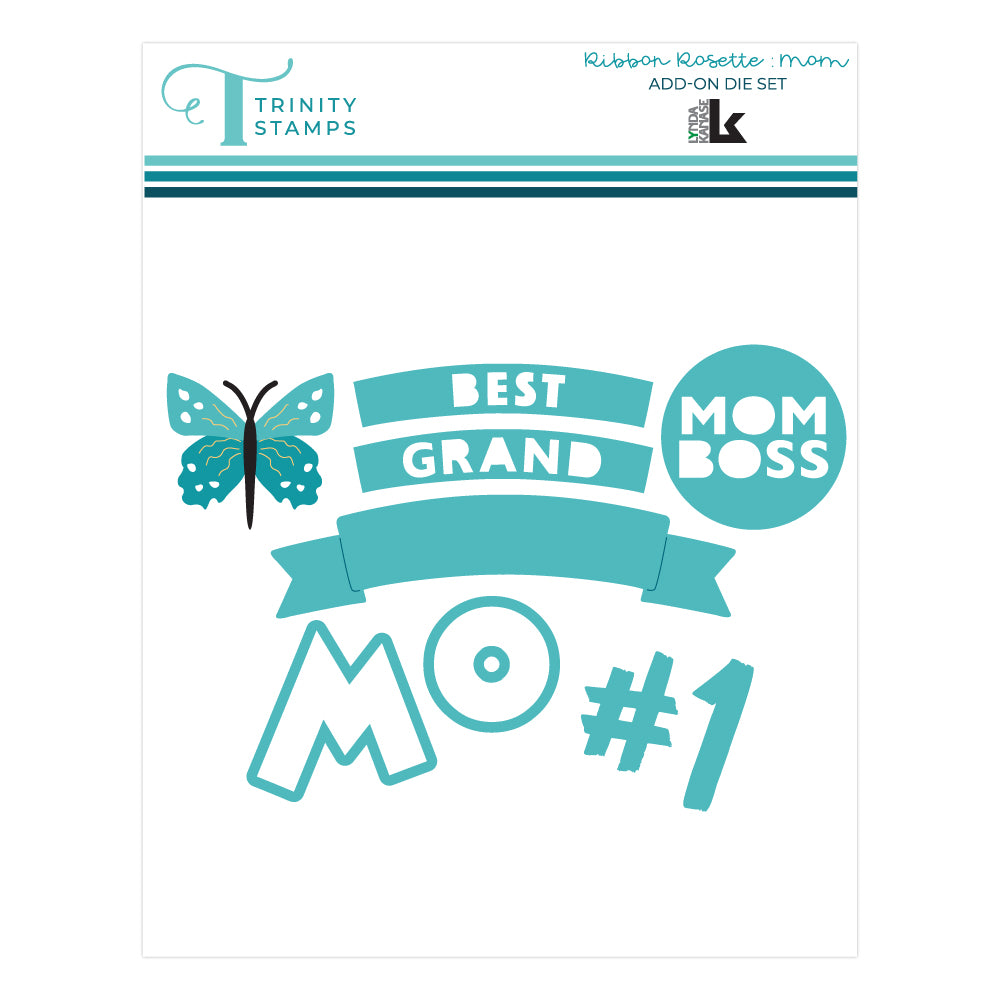 Trinity Stamps Ribbon Rosette Mom Die Set tmd-301* – Simon Says Stamp