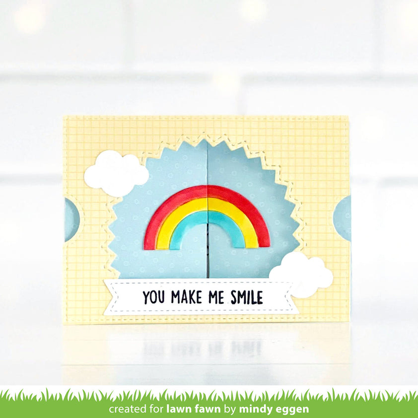 Lawn Fawn Ta-Da! Diorama! Sunburst Window Add-On Dies lf3435 – Simon ...