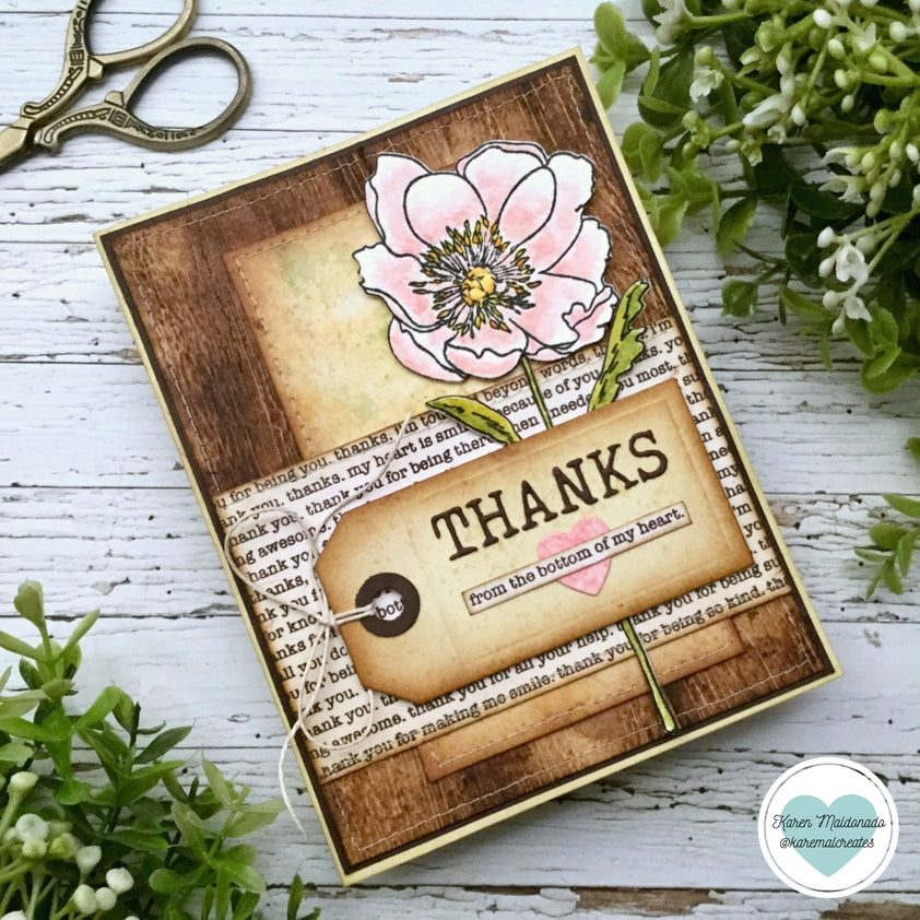 Simon Says Clear Stamp Thank You Text 1209ss Moments in Time – Simon ...