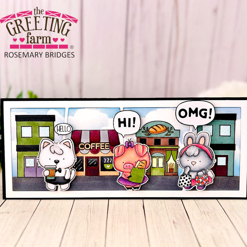 The Greeting Farm Happy Shopping Stamps – Simon Says Stamp