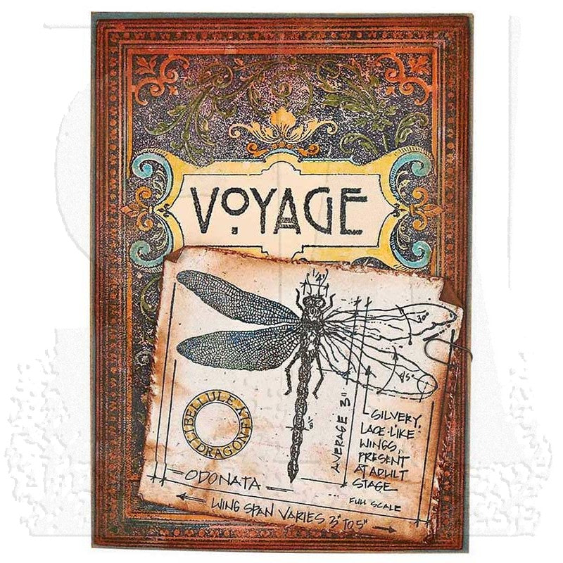 Tim Holtz Cling Rubber Stamps Book Covers CMS103 – Simon Says Stamp