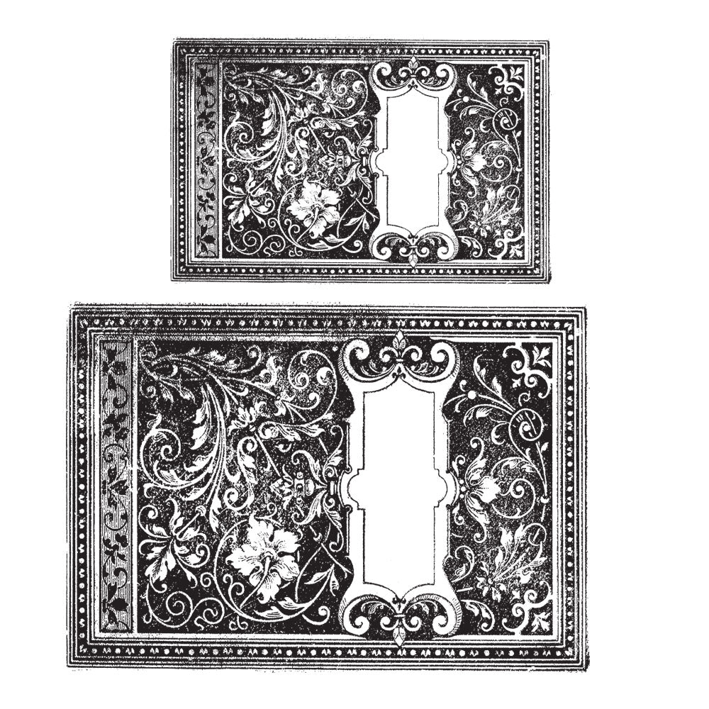 Tim Holtz Cling Rubber Stamps Book Covers CMS103 – Simon Says Stamp