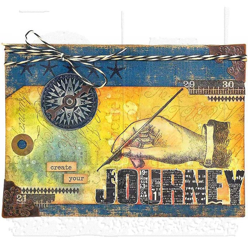 Tim Holtz Cling Rubber Stamps TYPOGRAPHY cms188 – Simon Says Stamp