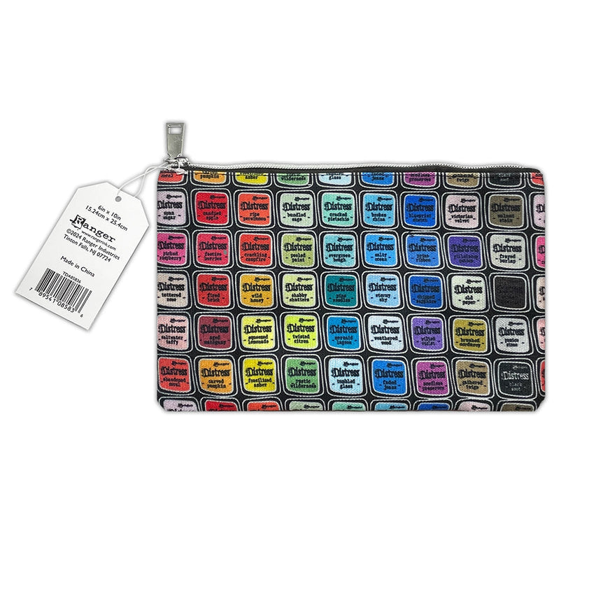 Tim Holtz Distress 6 x 10 Zipper Bag And US Heat It Craft Tool Bundle ...