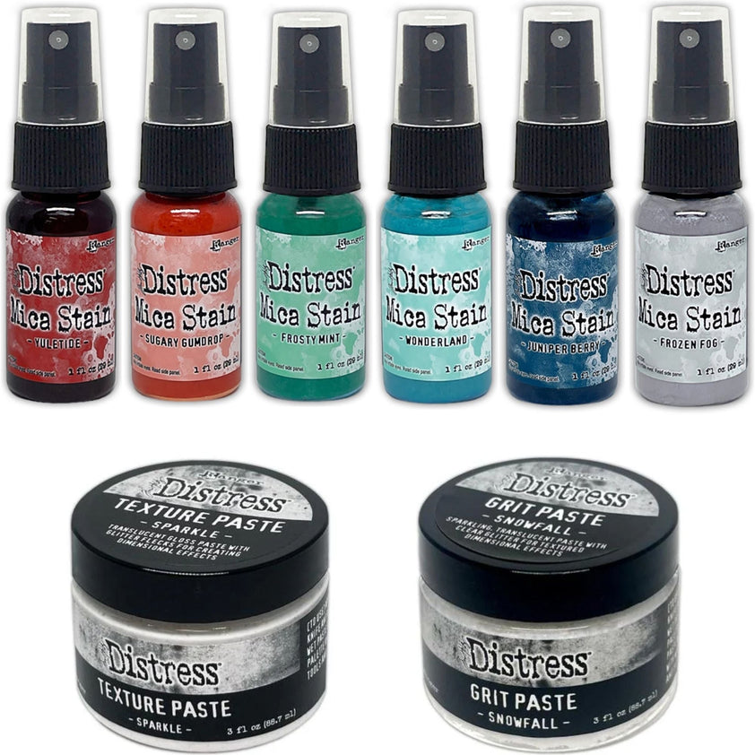Tim Holtz Distress Holiday Mica Stains And Pastes Bundle – Simon Says Stamp