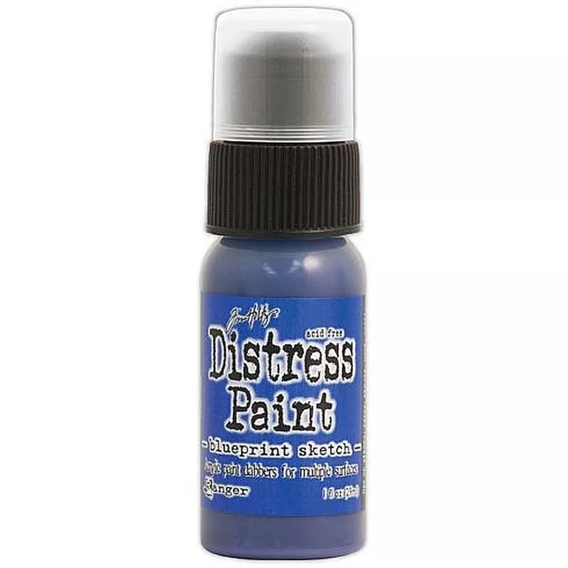 *Tim Holtz Distress Paint Dauber Blueprint Sketch Ranger TDD43553 ...