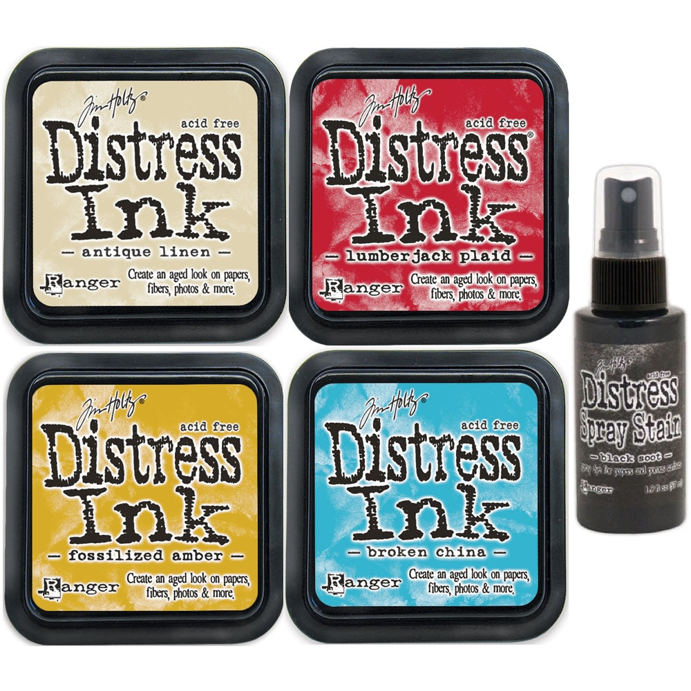 Tim Holtz Golly Distress Ink Pad And Spray Stain Bundle – Simon Says Stamp