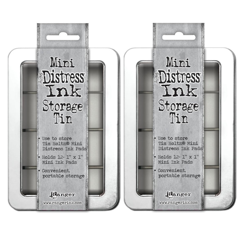 Tim Holtz Mini Distress Ink Storage Tin Bundle Of 2 – Simon Says Stamp