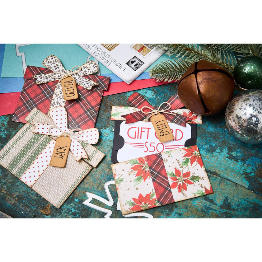 Tim Holtz Sizzix Gift Card Package Thinlits Die 662417 – Simon Says Stamp